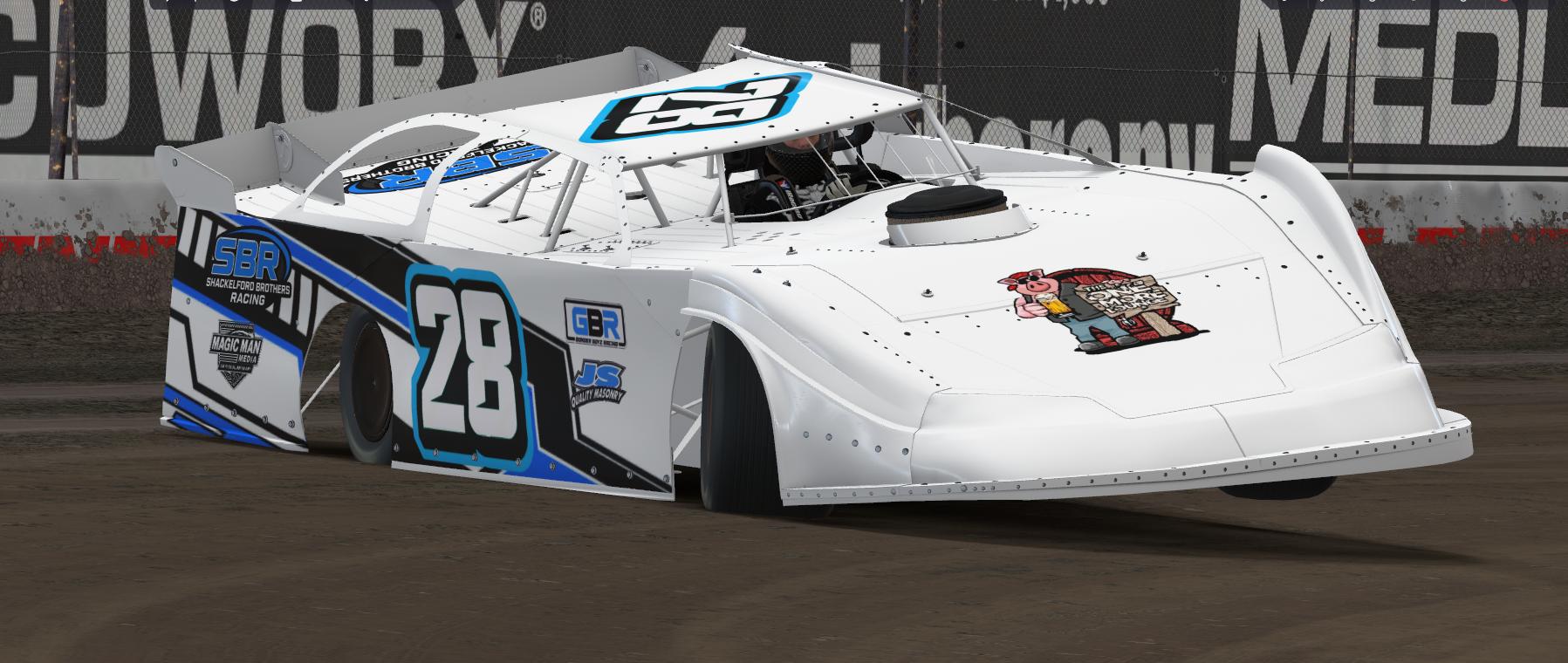 Garrett "Boots" Delk DLM #28 by Collin Dickey - Trading Paints