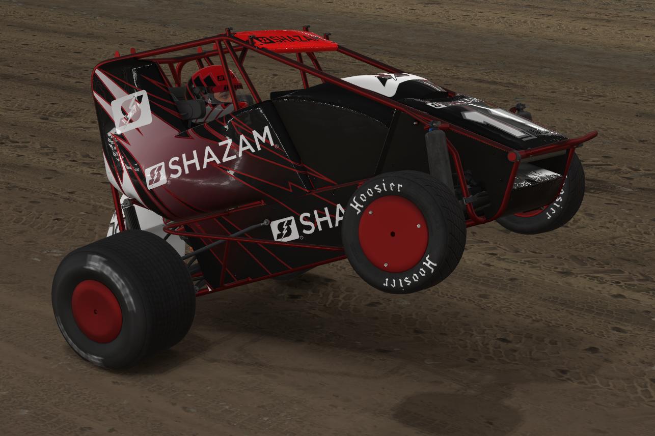 Helmet Red/Black/Grey SHAZAM by Mark Bishop2 - Trading Paints
