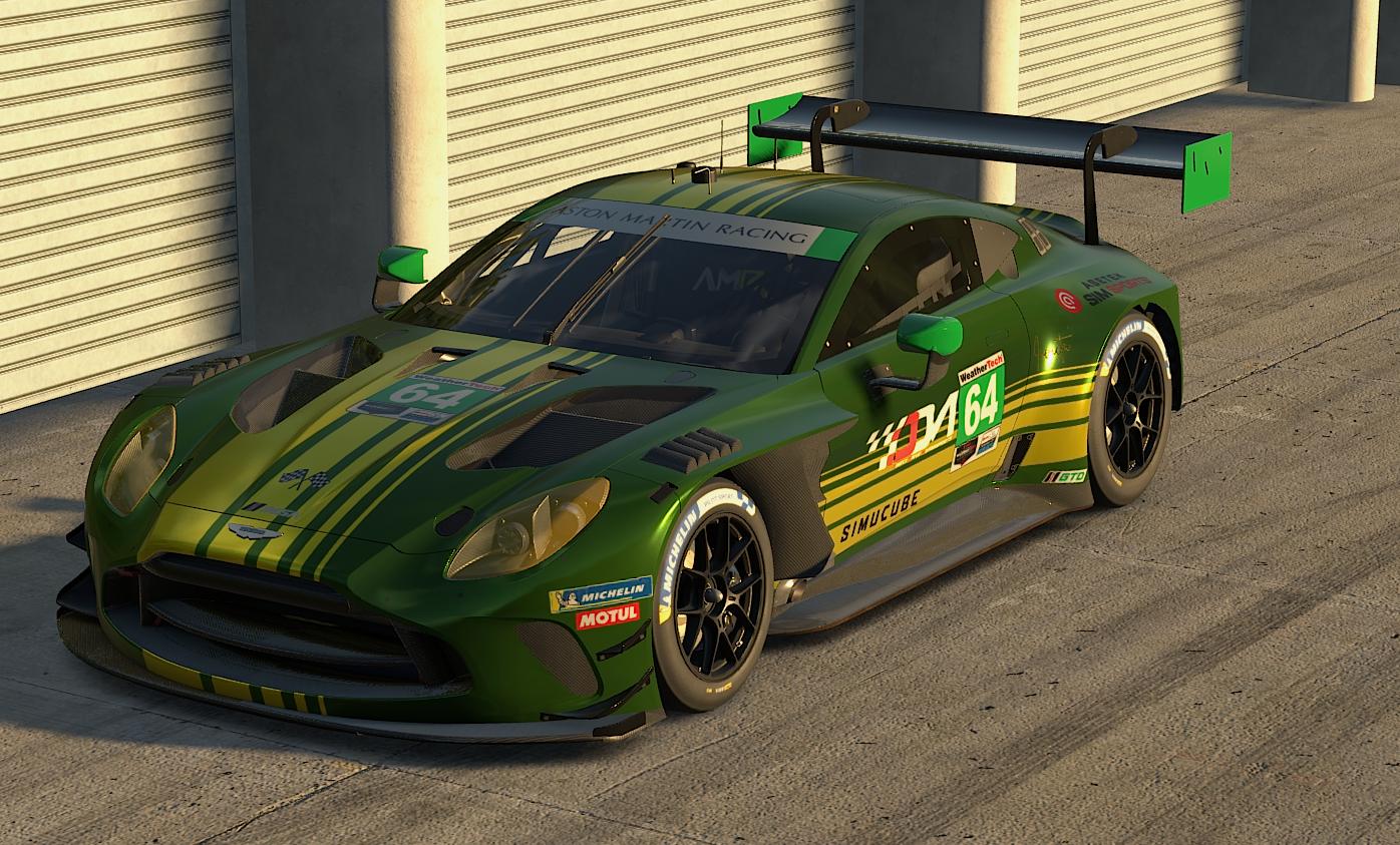 Aston Martin gt3 evo by Billy J Sigmon - Trading Paints