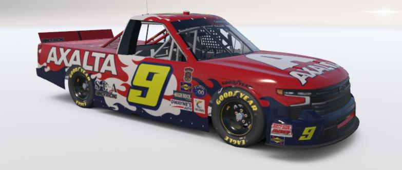 TCC Axalta Custom 9 by Jordan Journeau - Trading Paints