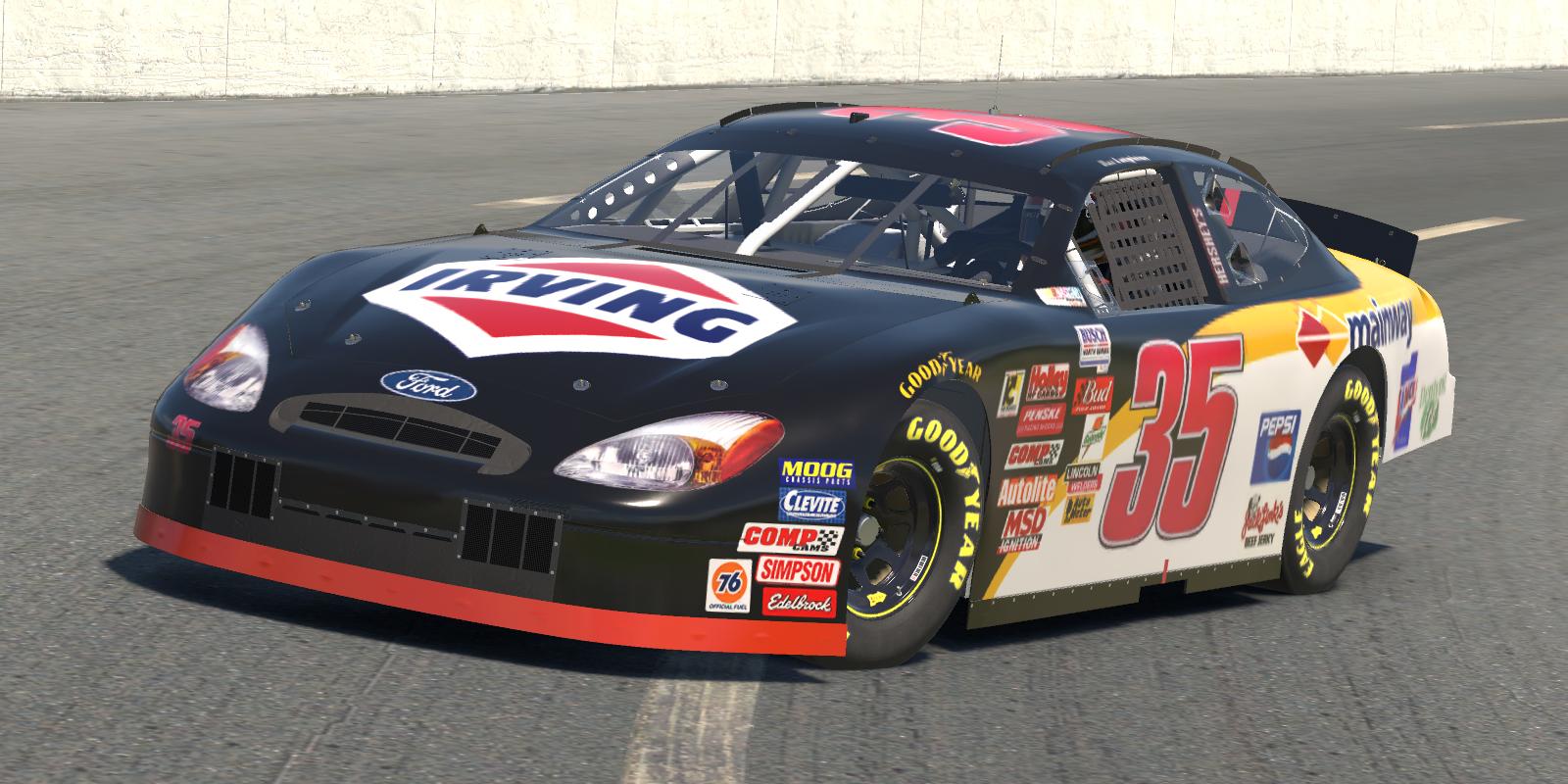 Brad Leighton Busch North Series #35 Irving Oil - Mainway Ford Taurus ...