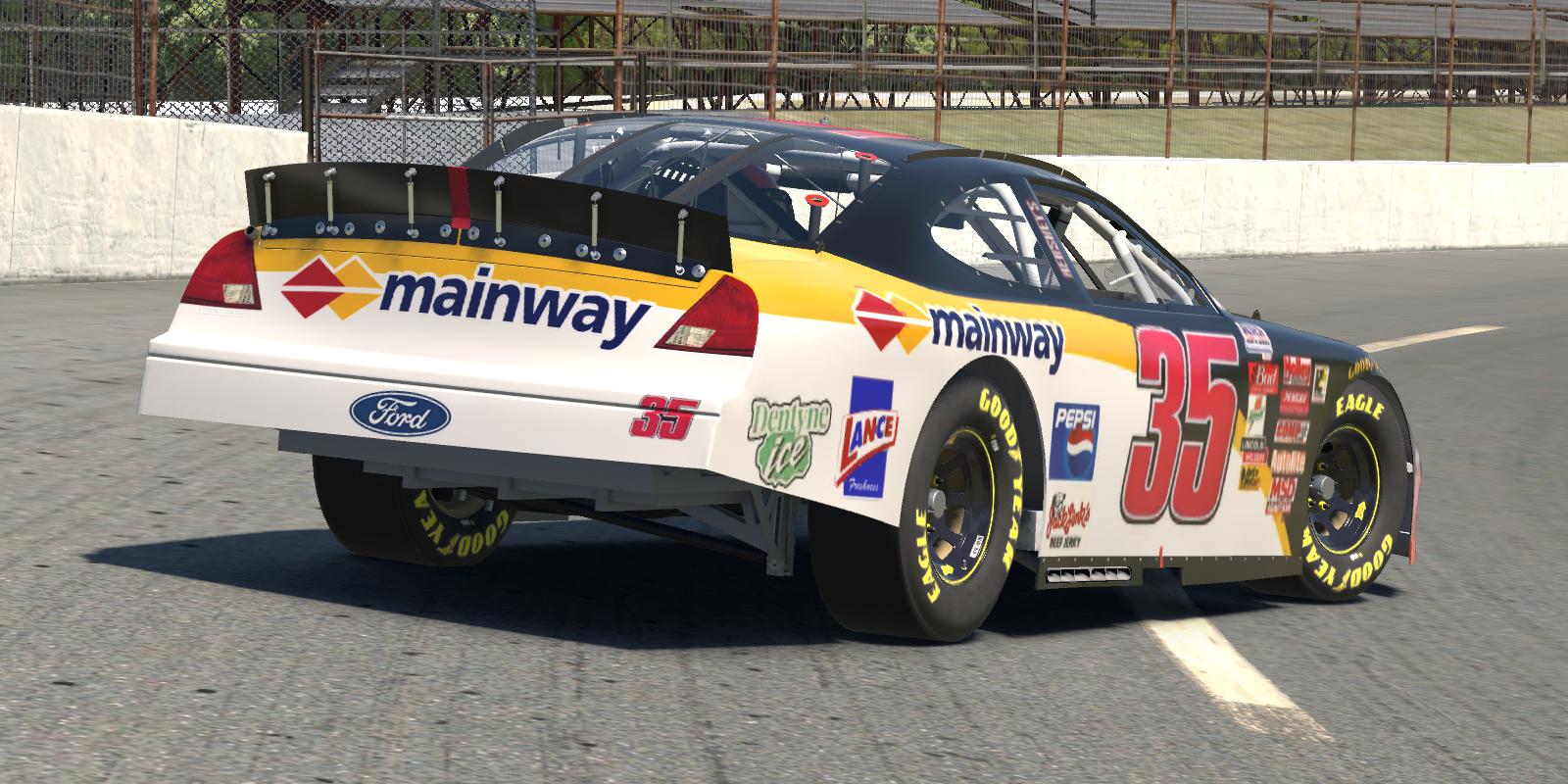 Brad Leighton Busch North Series #35 Irving Oil - Mainway Ford Taurus ...