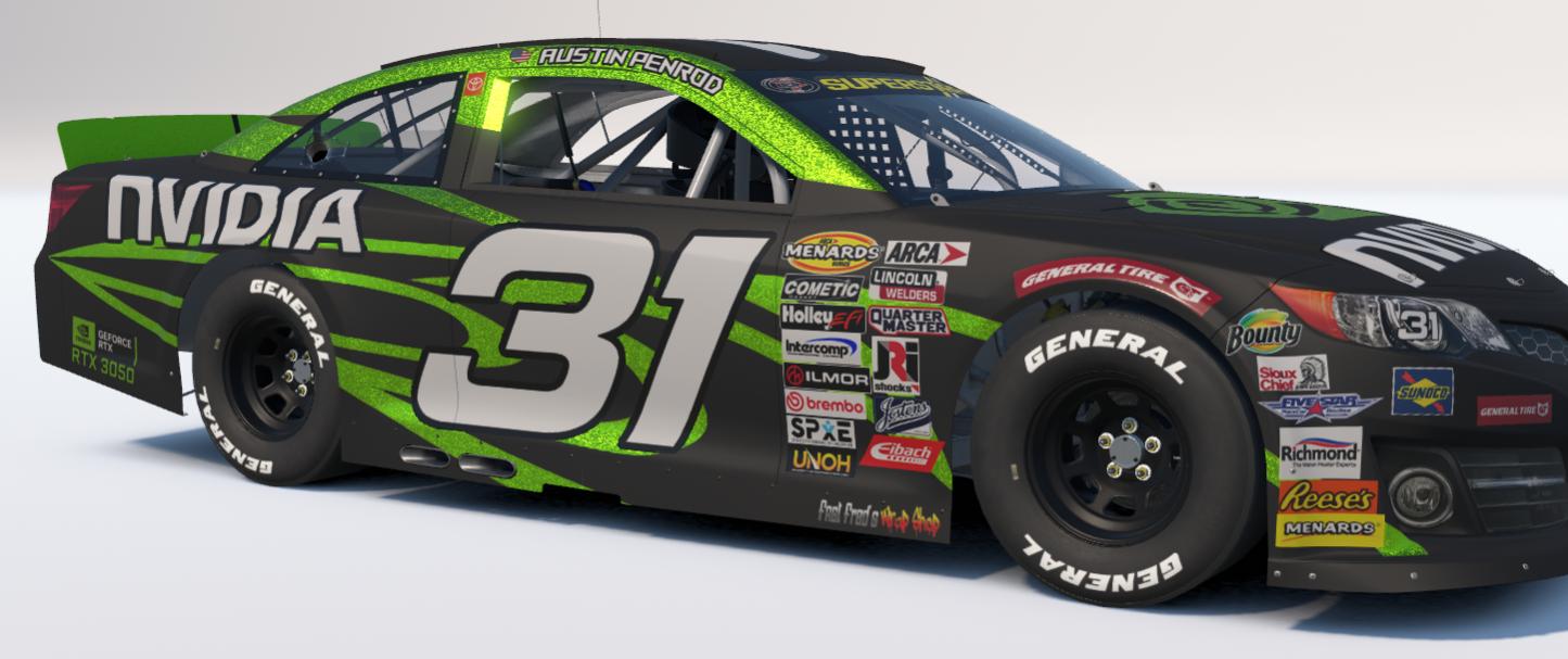 Austin Penrod | SAE | Nvidia by Fred Truax - Trading Paints