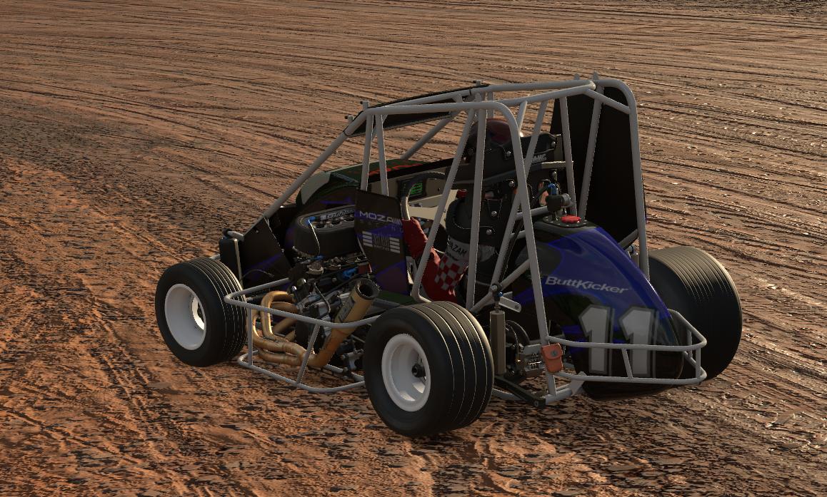 Dirt Micro Sprint Car - Non-Winged SHAZAM by Mark Bishop2 - Trading Paints