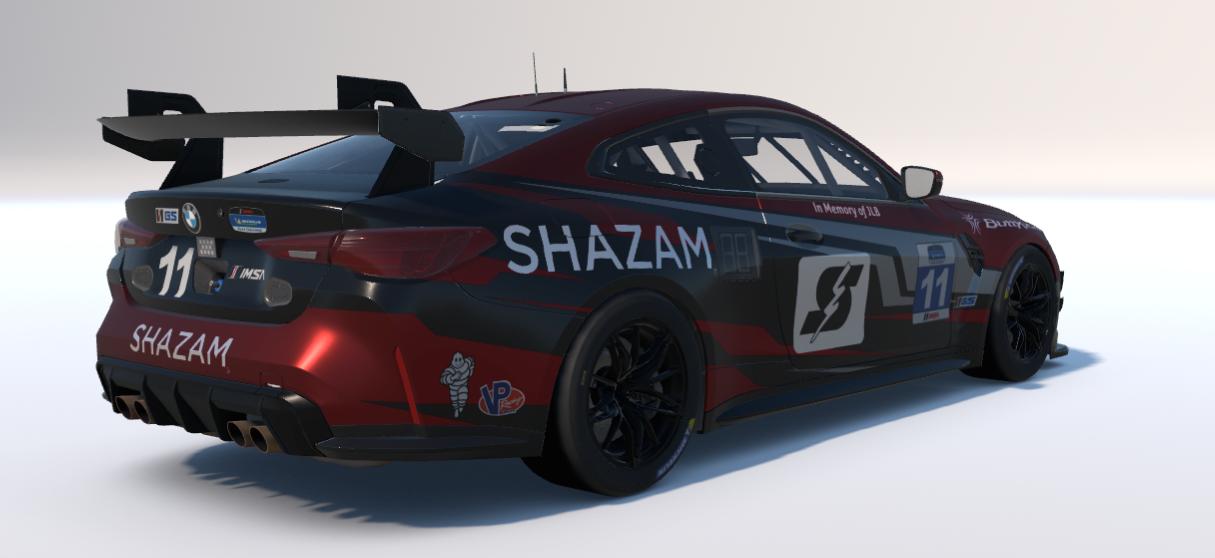 BMW M4 G82 GT4 Evo SHAZAM by Mark Bishop2 - Trading Paints