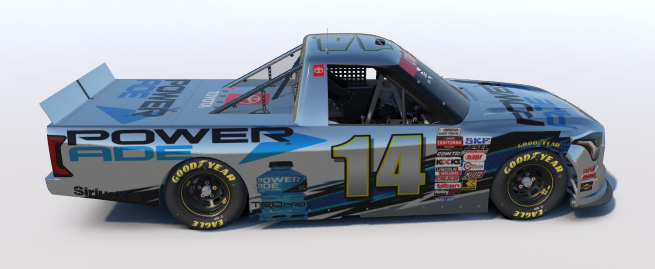 Powerade (Blue) Chrome Toyota Tundra Pro TRD by Christian Shriver ...