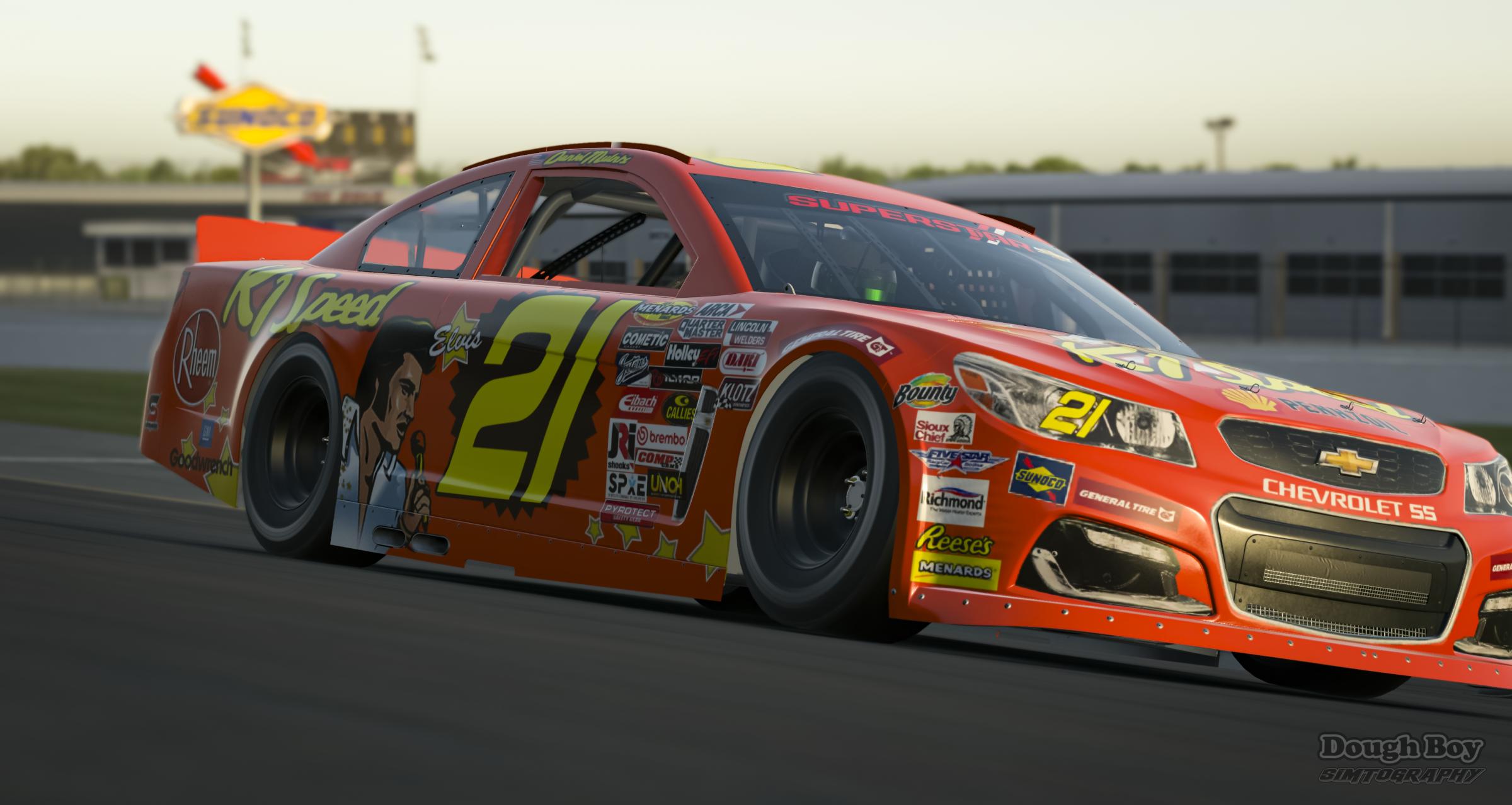 Daniel Mulnix | SAC | K1 Speed, Elvis Reeses Harvick Remake by Fred ...