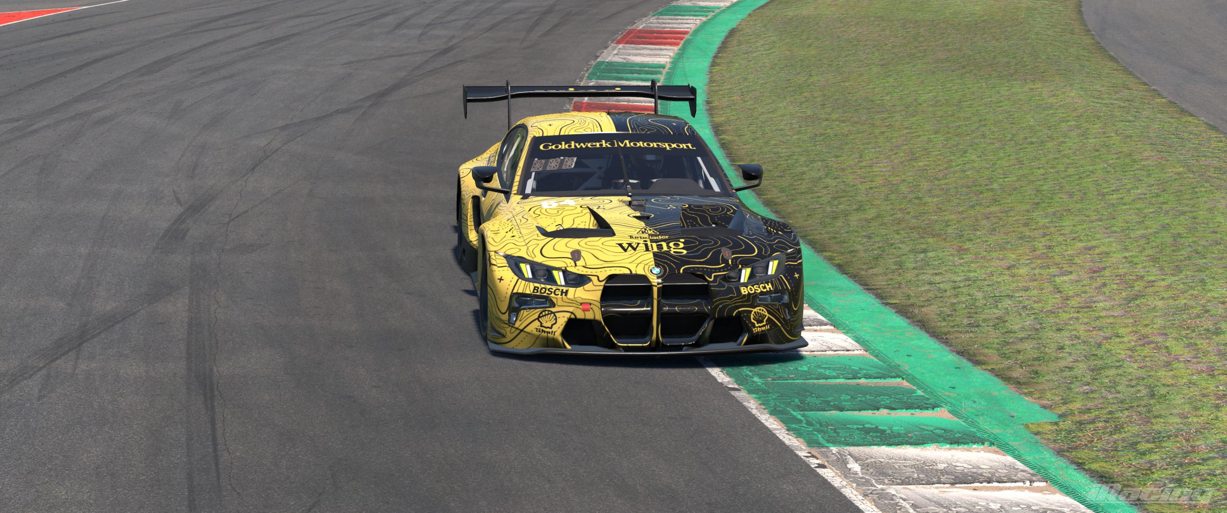 GOLDWERK MOTORSPORT BMW GT3 GOLDEN SPLIT by Luke S. - Trading Paints