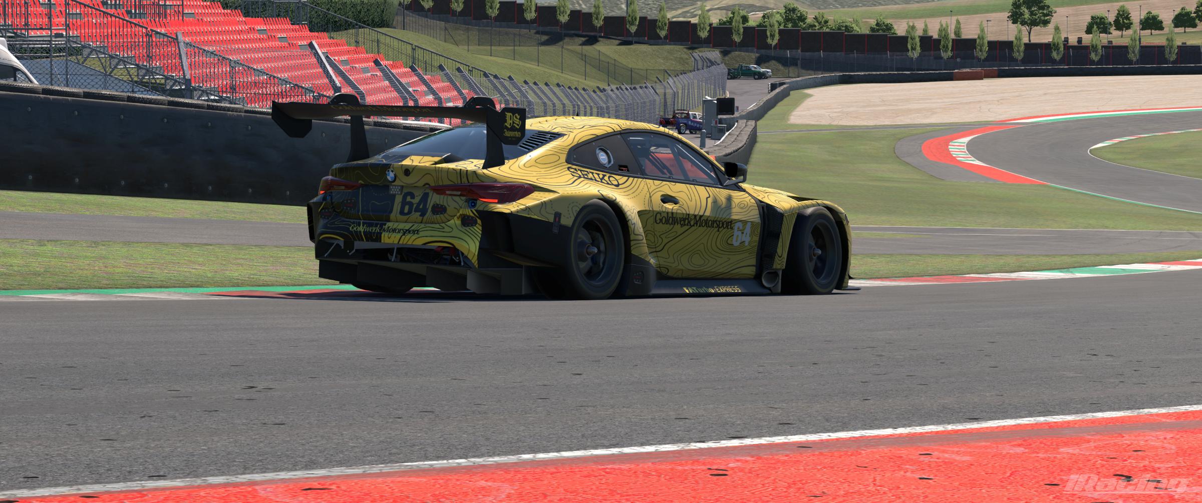 GOLDWERK MOTORSPORT BMW GT3 GOLDEN SPLIT by Luke S. - Trading Paints