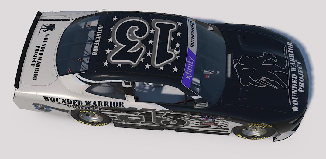Wounded Warrior Project Xfinity Chevy by Zane Rutherford - Trading Paints