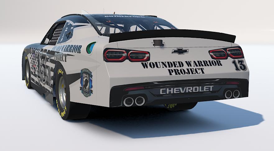 Wounded Warrior Project Xfinity Chevy by Zane Rutherford - Trading Paints