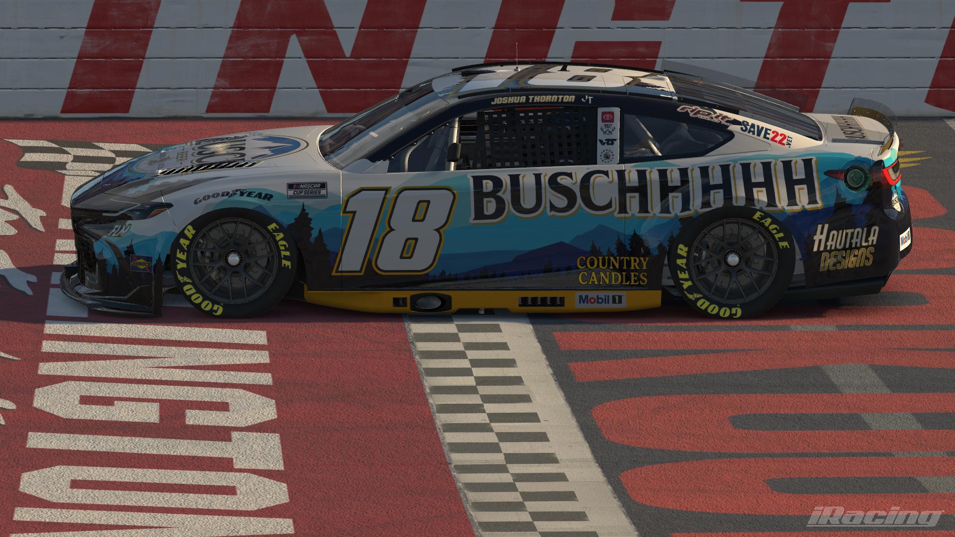 Busch 18 Camry by Jackson Hautala - Trading Paints