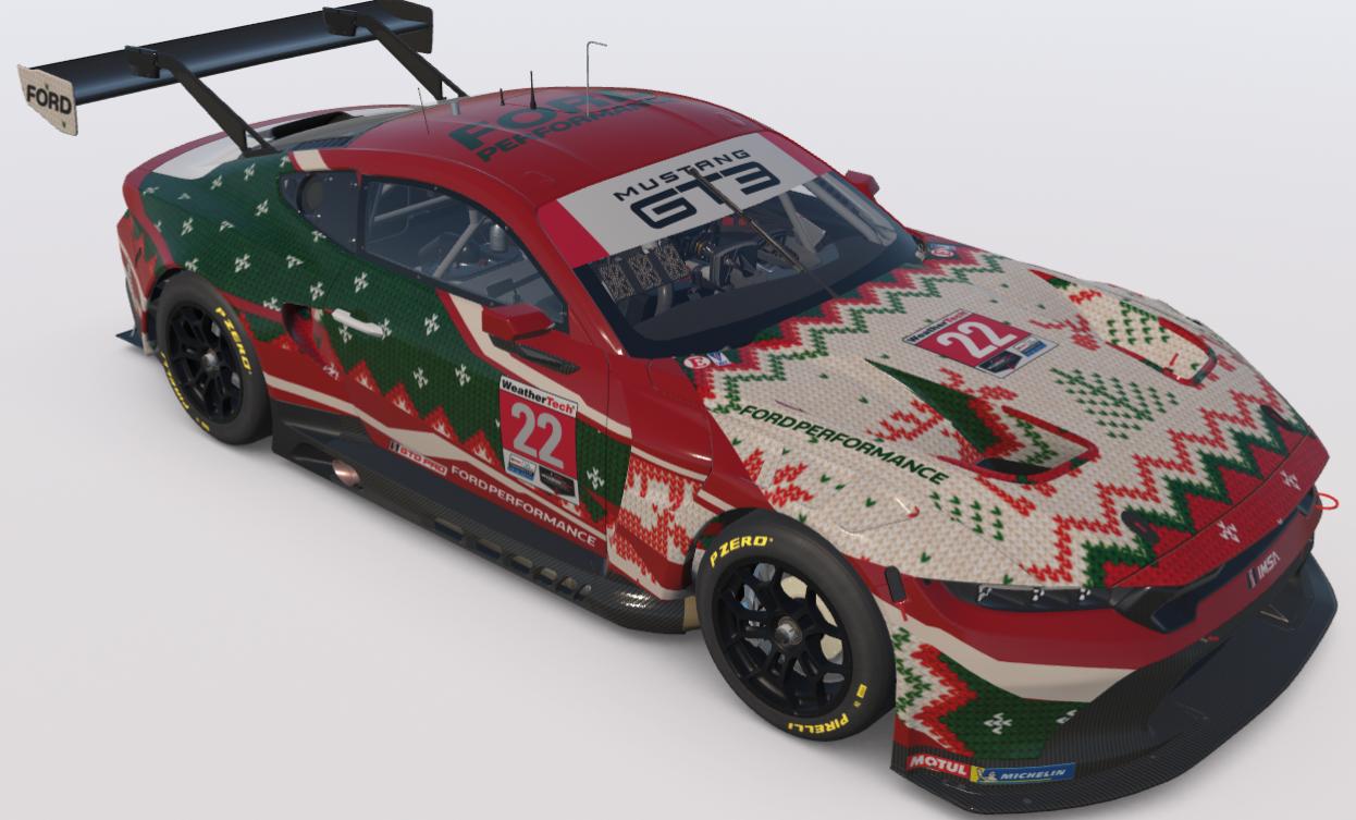 Ugly Sweater Stallion – Mustang GT3 Holiday Edition by Skylar Dailey ...