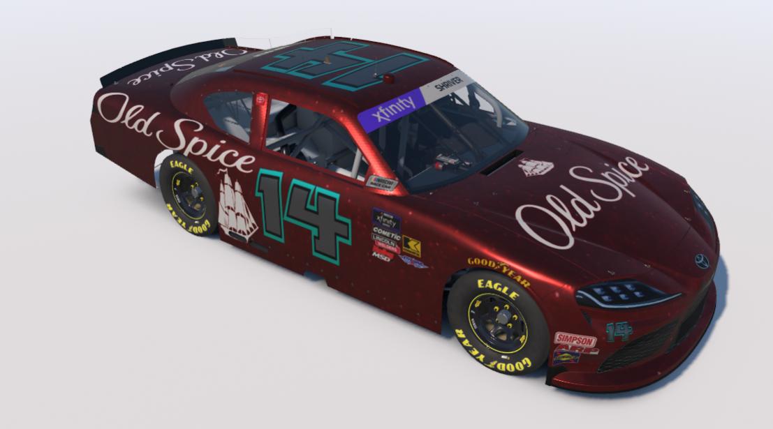 Old Spice (Metallic Glittered) Xfinity Toyota by Christian Shriver ...