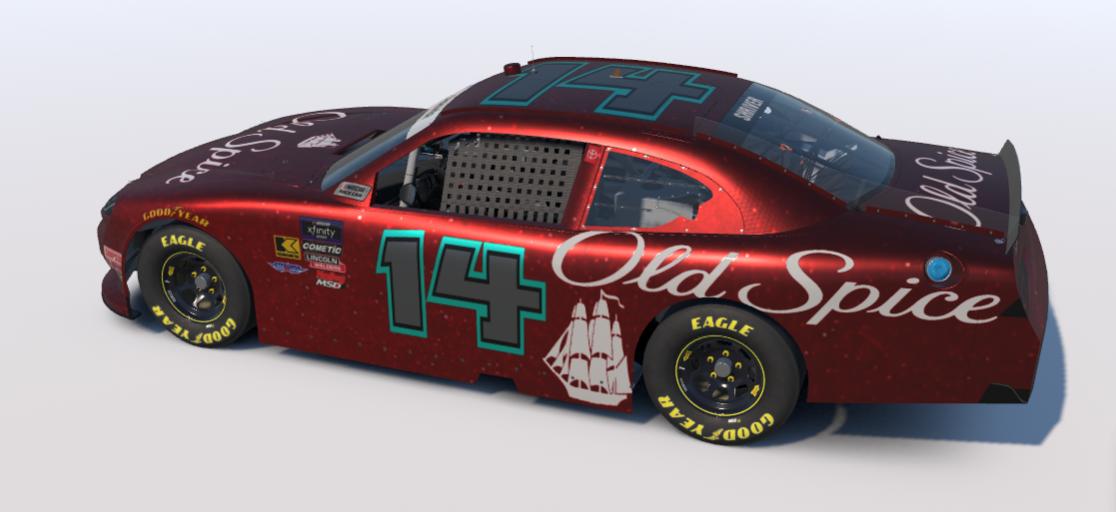 Old Spice (Metallic Glittered) Xfinity Toyota by Christian Shriver ...