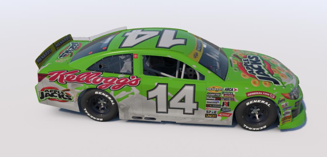 Apple Jacks Toyota ARCA Scheme by Christian Shriver - Trading Paints