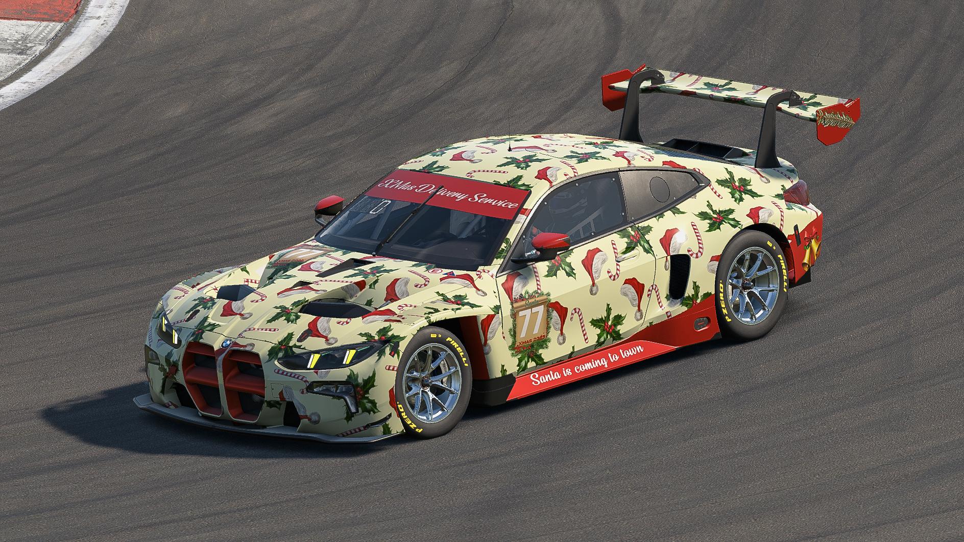BMW M4 GT3 XMas 2025 by Mike Riedner - Trading Paints