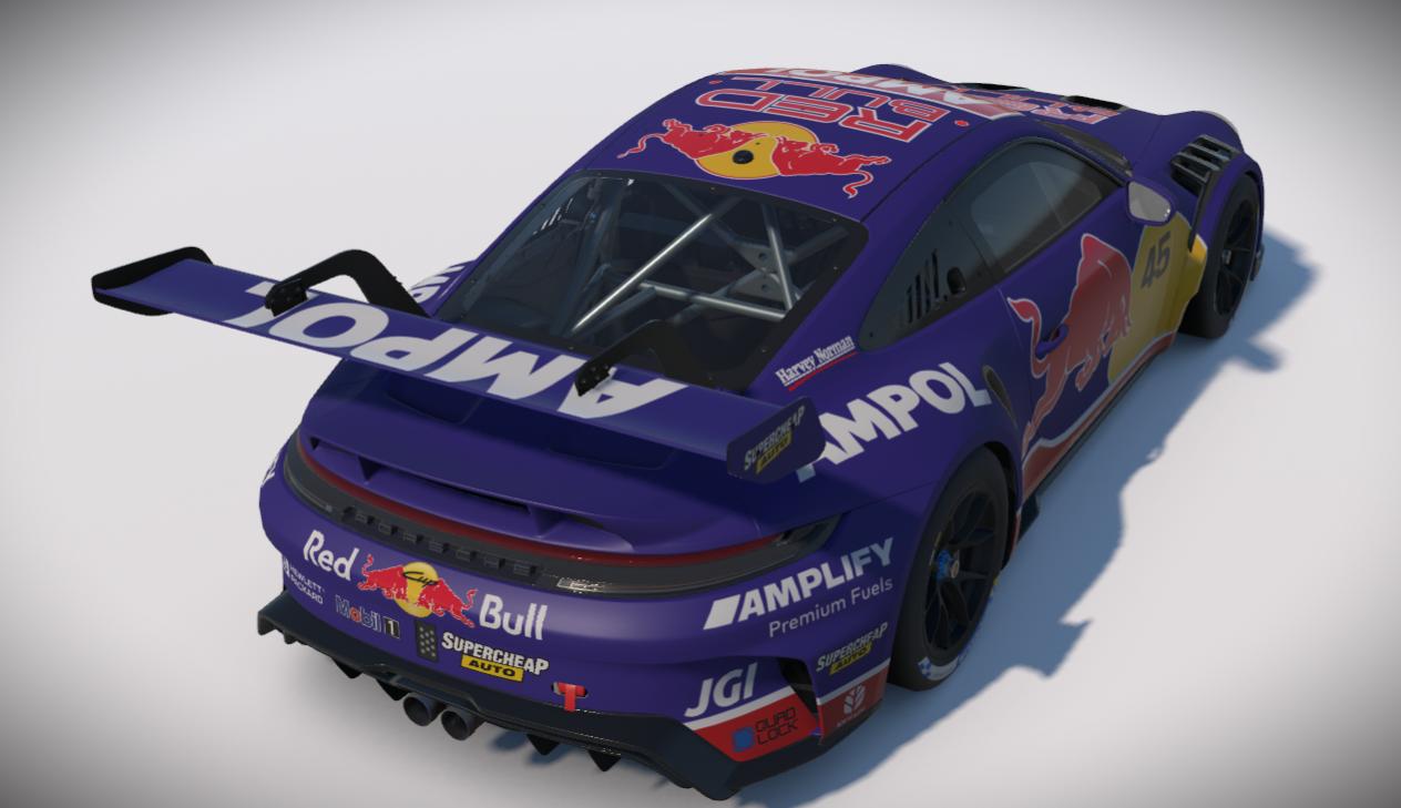 Porsche 911 Cup (992.2) AMPOL Red Bull by Hallam Cott - Trading Paints