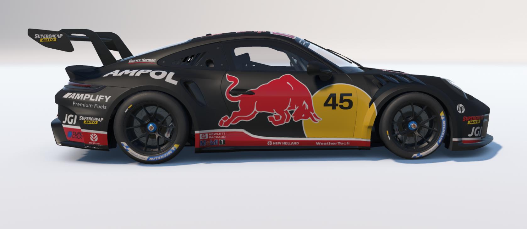 Porsche 911 Cup (992.2) AMPOL Red Bull Black by Hallam Cott - Trading ...