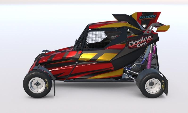Dookie Corp Cross car semi metallic by Billy Kuyoth - Trading Paints
