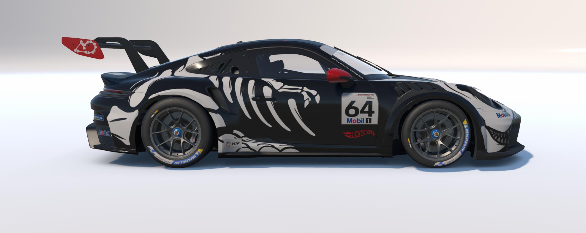 Porsche 992.2 GT3 Cup - AO Skeleton Livery by Emre K. - Trading Paints