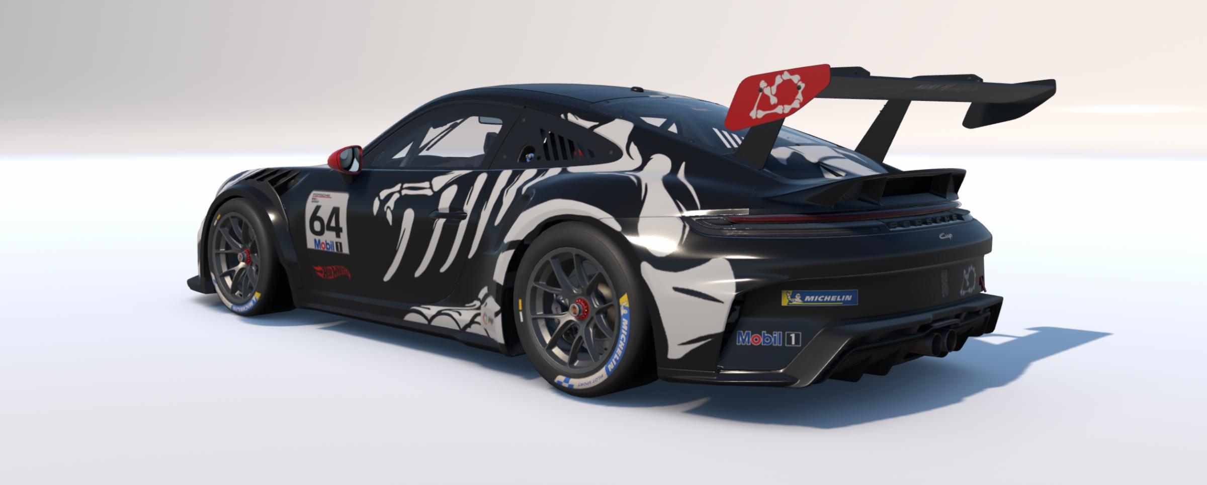 Porsche 992.2 GT3 Cup - AO Skeleton Livery by Emre K. - Trading Paints