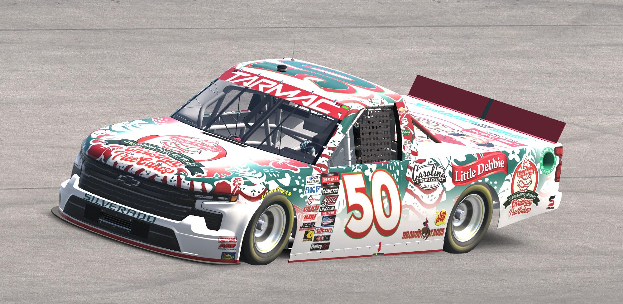 #50 Little Debbie Christmas Trees Silverado - Jeff Hoggard by Sam ...