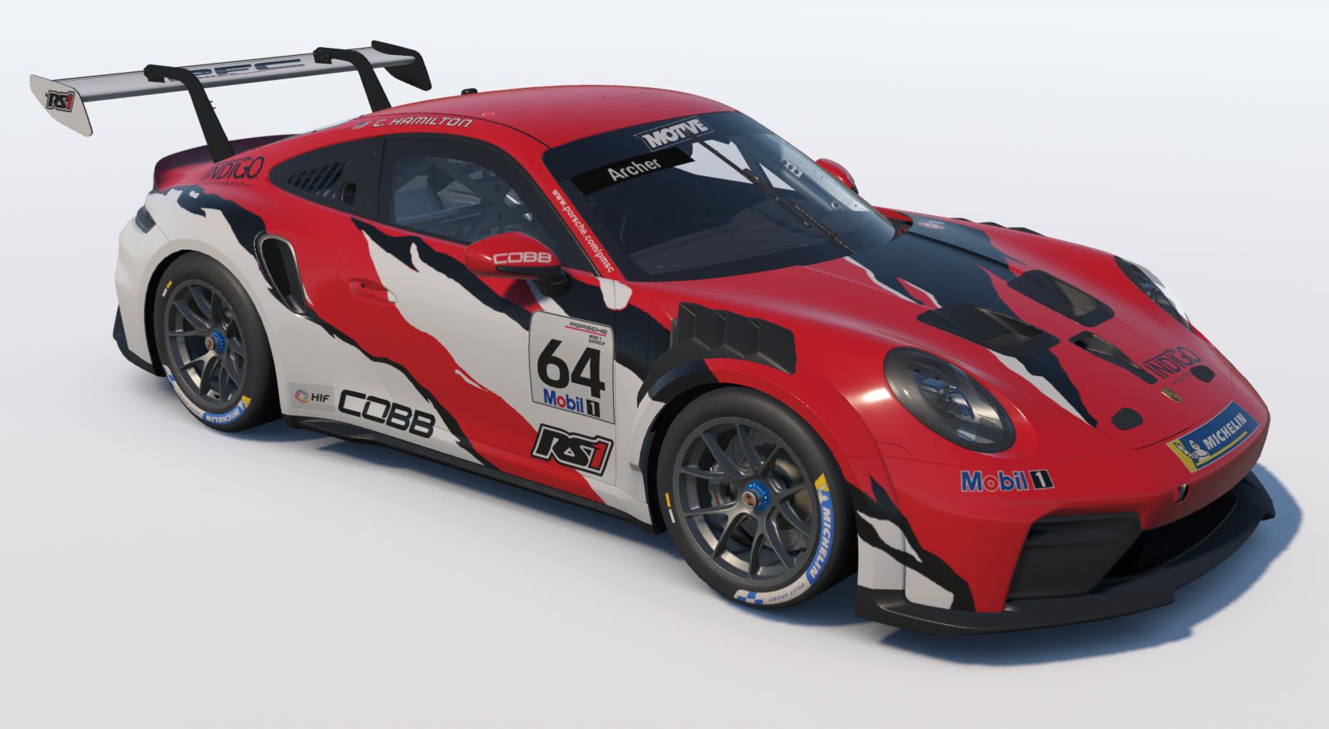Chris Hamiltons Porsche Cup car paint on the updated 992.2 model. by ...