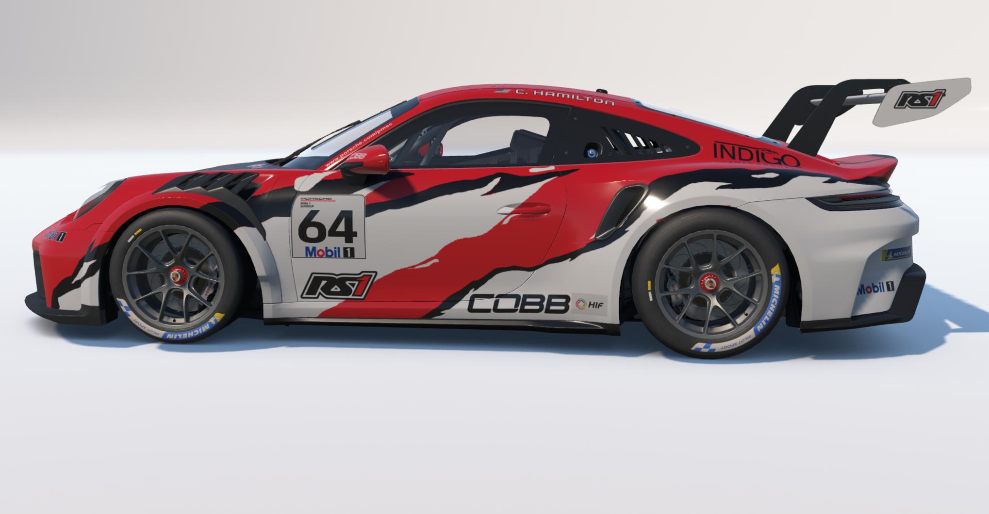Chris Hamiltons Porsche Cup car paint on the updated 992.2 model. by ...