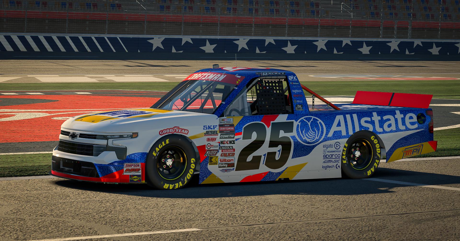 Chris Mackey Allstate Truck by Brandon Kelley4 - Trading Paints