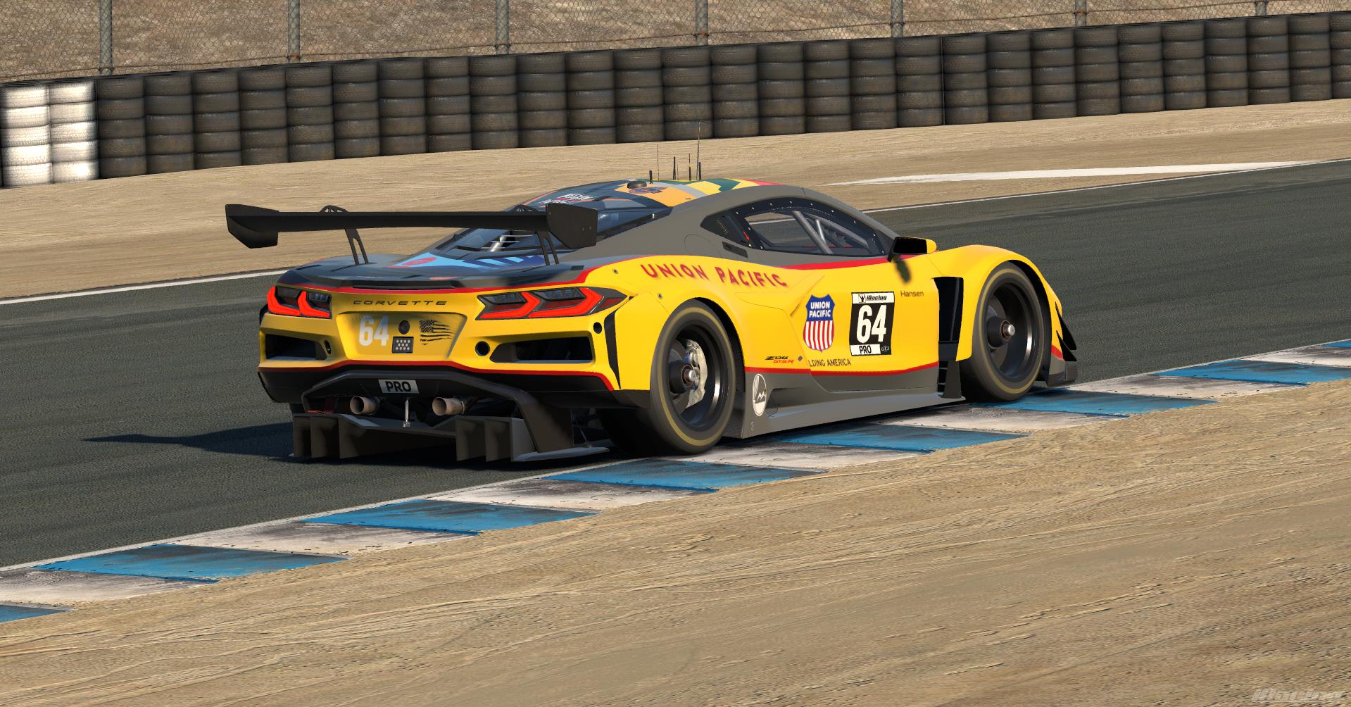 Union Pacific Corvette GT3 by Timothy Hansen - Trading Paints