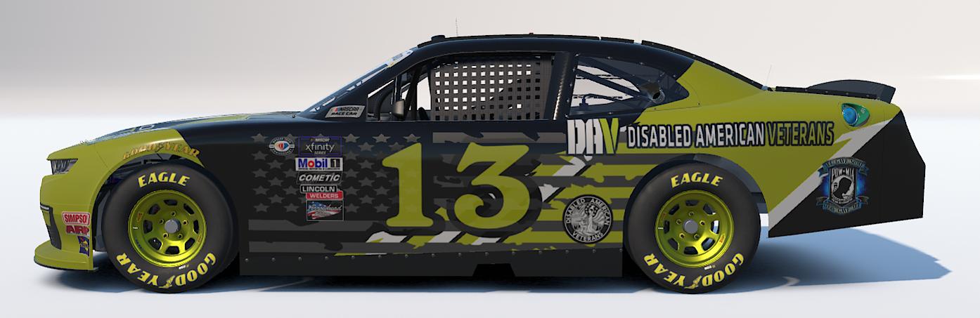 Disabled American Veterans Xfinity Chevy by Zane Rutherford - Trading ...