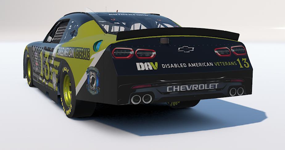 Disabled American Veterans Xfinity Chevy by Zane Rutherford - Trading ...