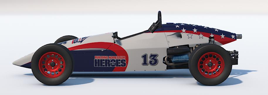 Building Homes for Heroes Formual Vee by Zane Rutherford - Trading Paints