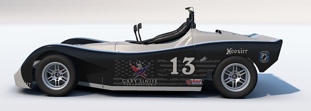 Gary Sinise Foundation Spec Racer by Zane Rutherford - Trading Paints