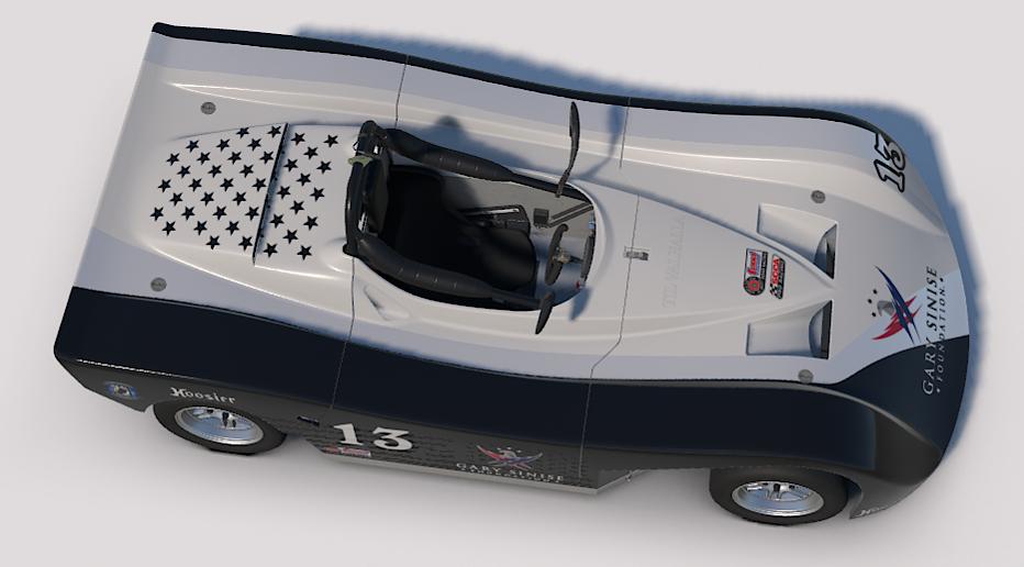 Gary Sinise Foundation Spec Racer by Zane Rutherford - Trading Paints