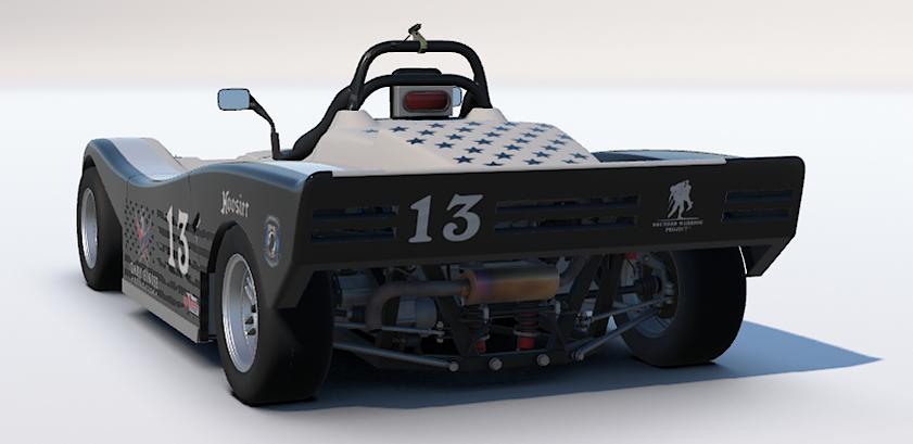 Gary Sinise Foundation Spec Racer by Zane Rutherford - Trading Paints