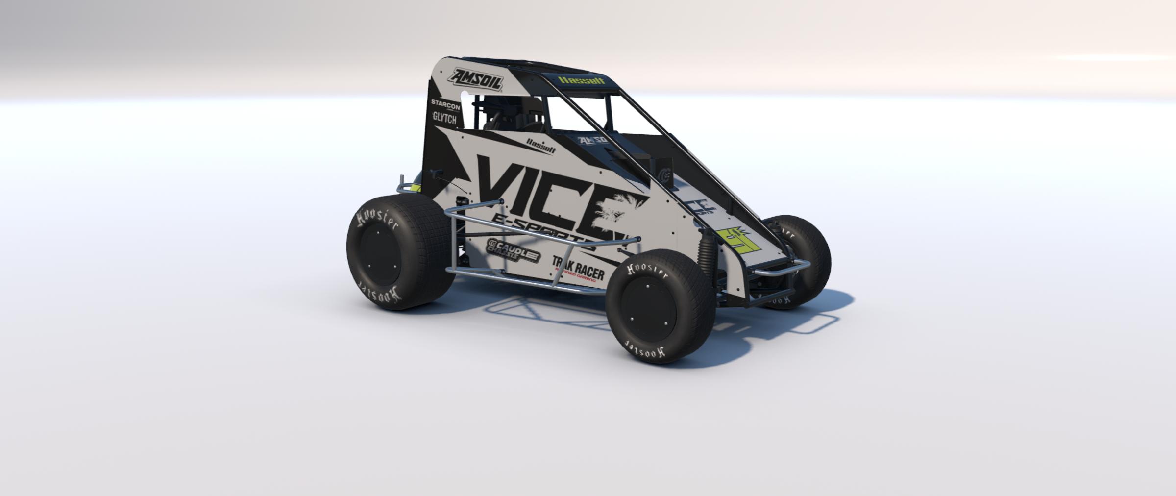 Stephen Hassett 2025 Chilli Bowl Dirt Midget by Jacob Freeman - Trading ...