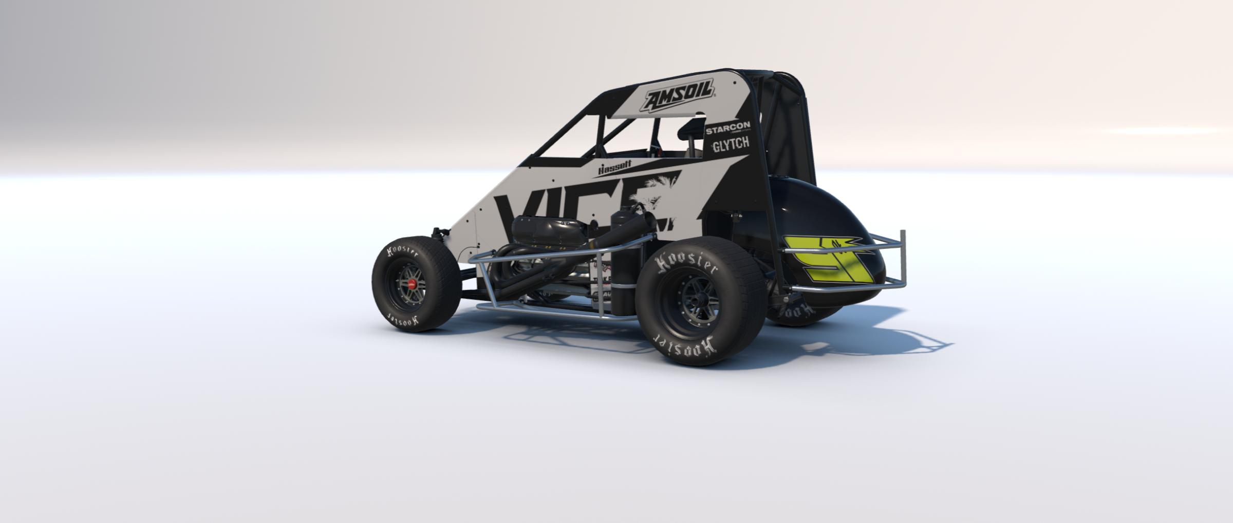 Stephen Hassett 2025 Chilli Bowl Dirt Midget by Jacob Freeman - Trading ...