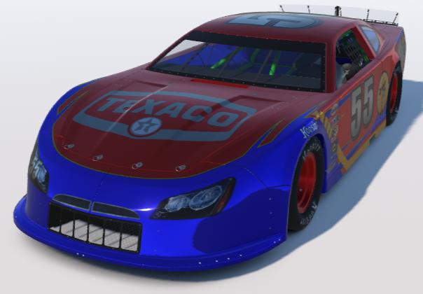 Super Late Model Texaco by Cecil J. - Trading Paints