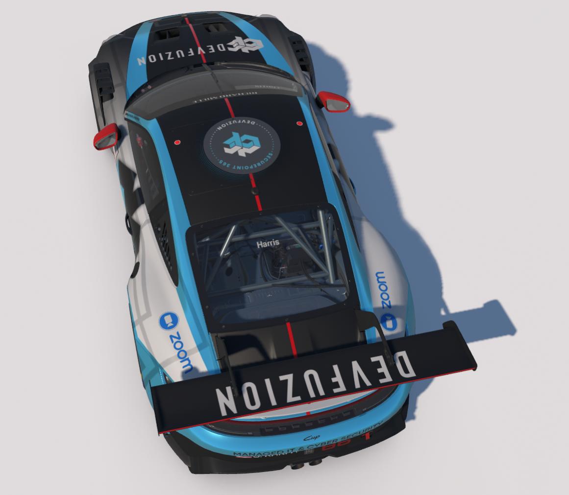 Dev Fusion team livery - J. Karmy by Adam Harris - Trading Paints