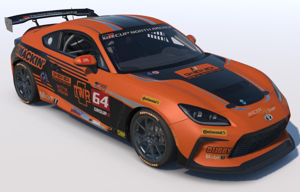 TWR Velocity – GR Cup Toyota GR86 by Skylar Dailey - Trading Paints