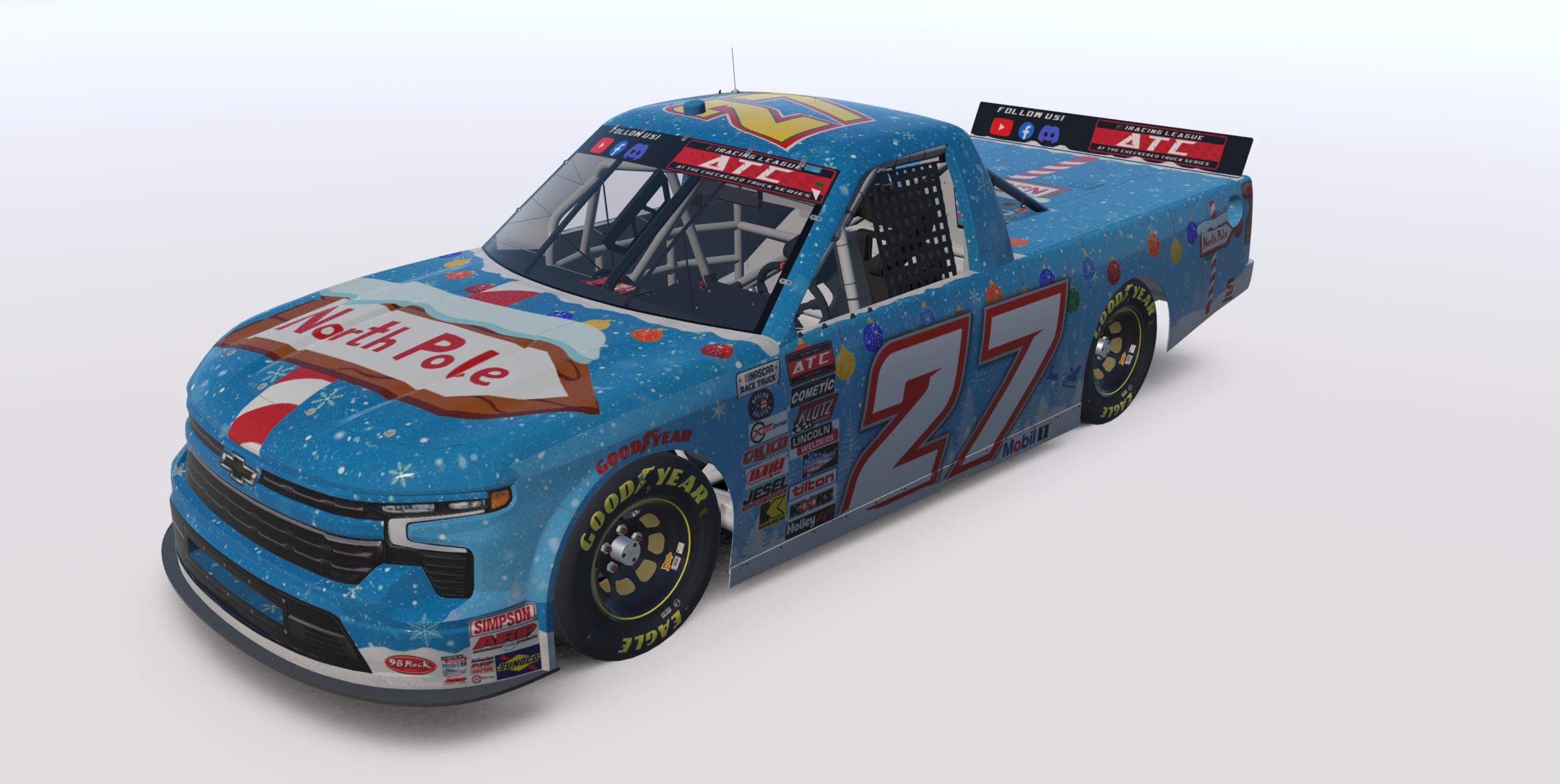 #27 CUSTOM - HOLIDAY WRAP (AT THE CHECKERED IRACING LEAGUE) by Sean ...