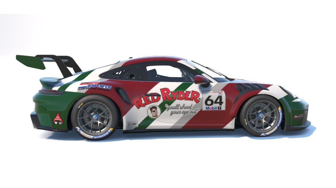Red Ryder Christmas Porsche by Jeremy C Morgan - Trading Paints