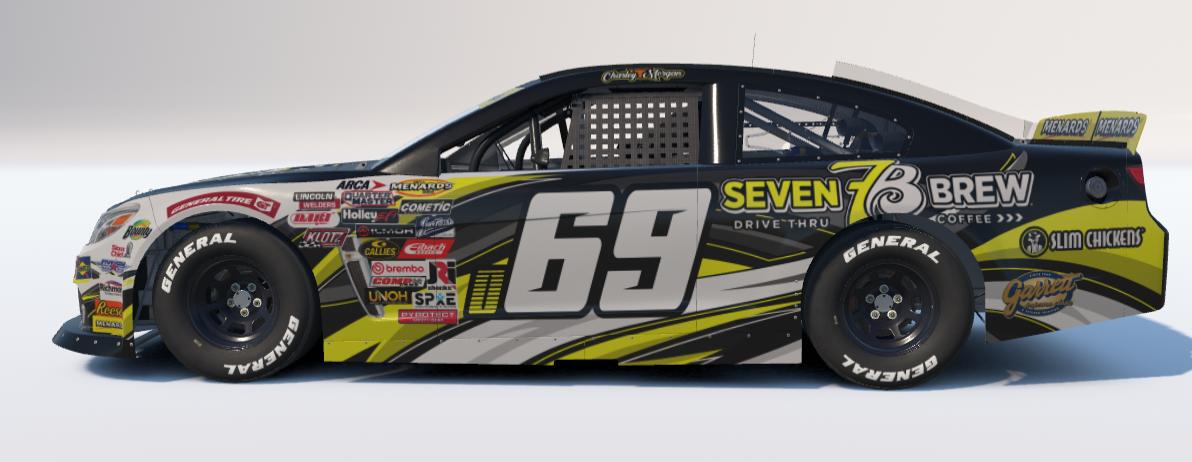 ARCA Chevy SS Seven Brew by Charley Morgan - Trading Paints
