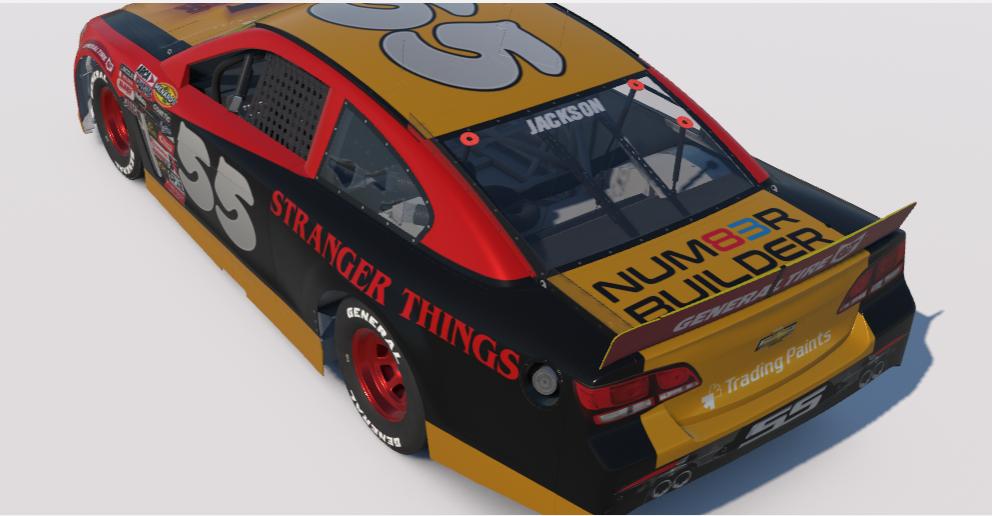 ARCA Chevy w/ Custom Number by Cecil J. - Trading Paints