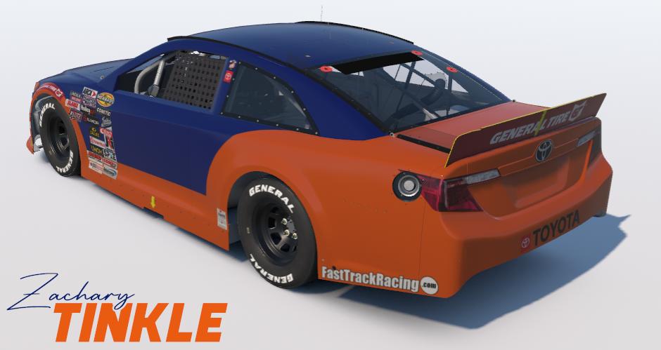 (No Numbers) 2025 Fast Track Racing "Blueberry" by Zachary Tinkle ...