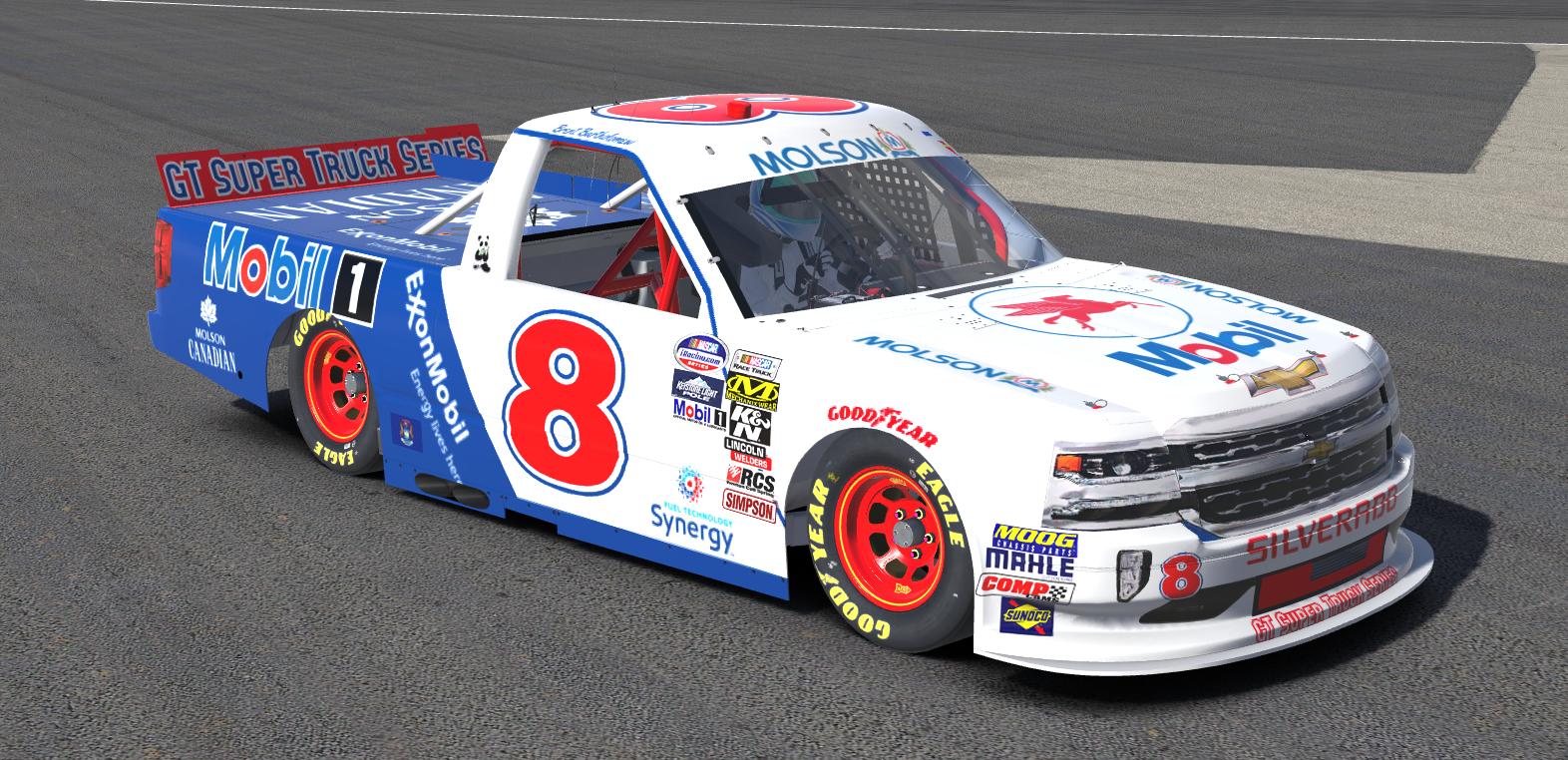 #8 GT Super Truck Series Mobil 1/Molson by Brent Bartholomew - Trading ...