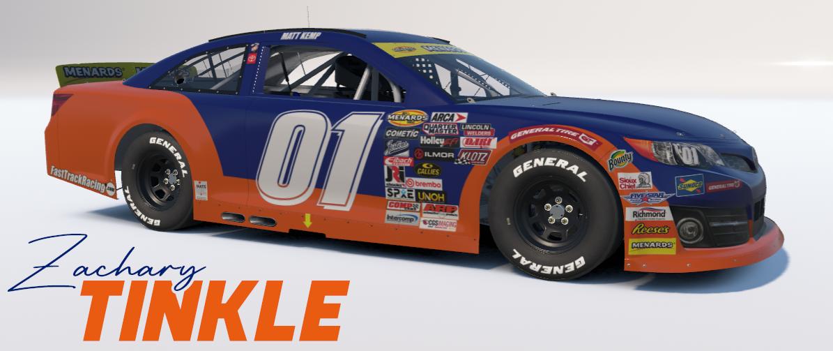 2025 Matt Kemp #01 Fast Track Racing "Blueberry" (Dover) by Zachary ...