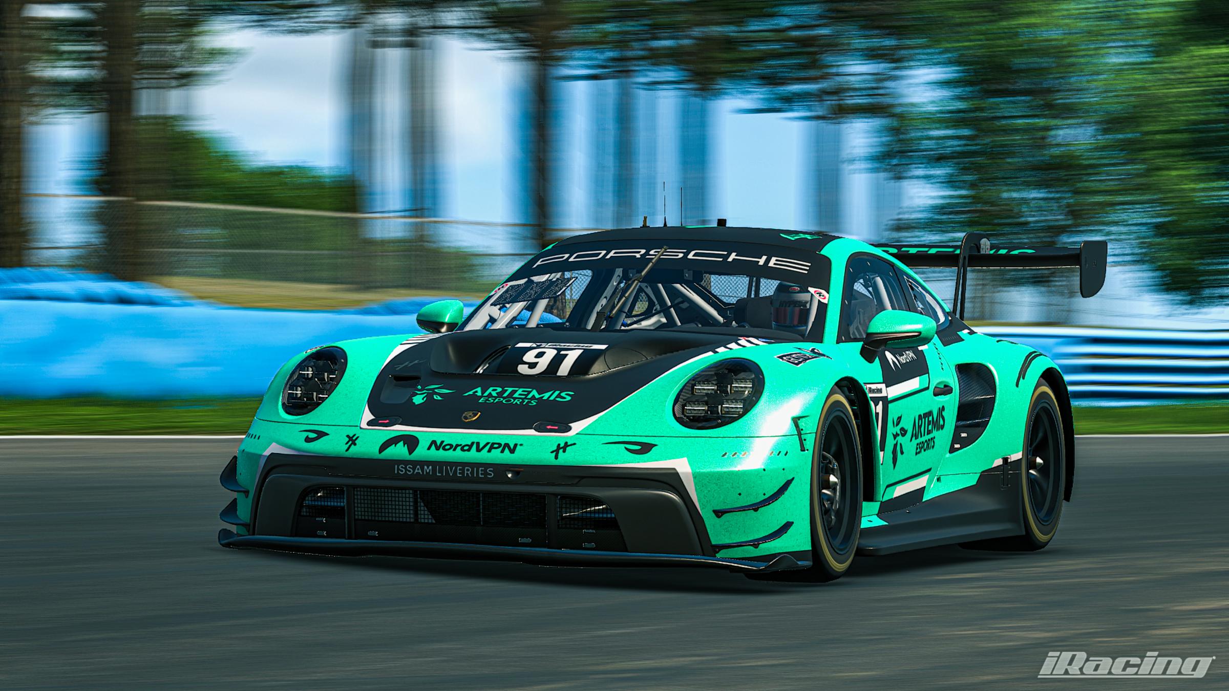 Artemis Porsche GT3 R by Mark Katske - Trading Paints
